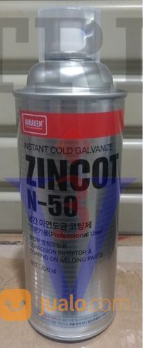 Nabakem Zincot N-50 Galvanizing Spray,Pelapis Cair Cat Anti Karat N 50 ...