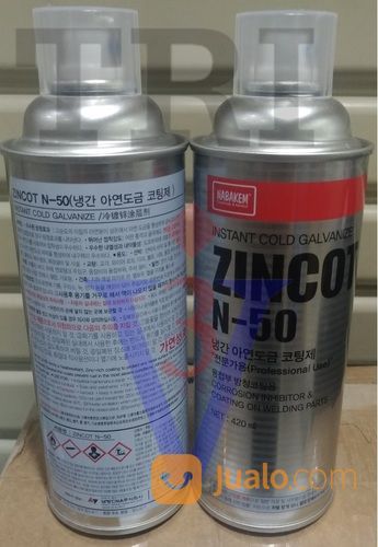 Nabakem Zincot N-50 Galvanizing Spray,Pelapis Cair Cat Anti Karat N 50 ...