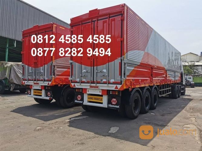 Trailer Wingbox 40 Feet Head Wingbox Trailer Tronton di Kota Bekasi ...