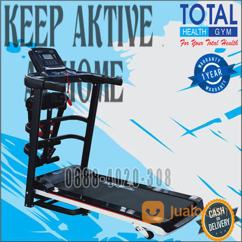 Alat Olahraga Treadmill Elektrik 4 Fungsi TL-607 | Alat Fitness Murah ...