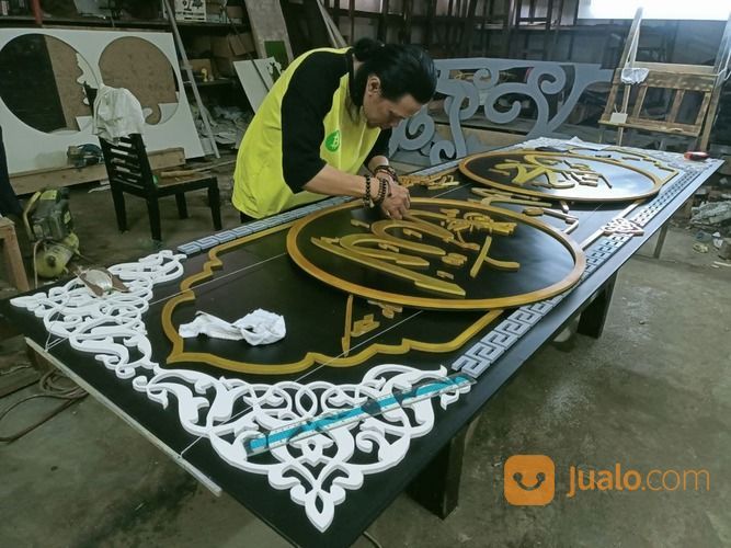 Kaligrafi Dan Huruf Timbul Bahan PVC Board di Kota Balikpapan ...