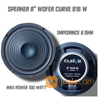 Speaker Wofer 8 Inch Curve 818 Speaker Aktif di Kota Malang, Jawa Timur ...