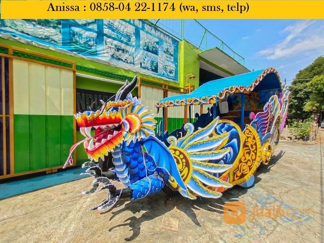 Set Lengkap Kereta Kencana Naga Odong-Odong Mobil di Kota Jakarta Pusat ...