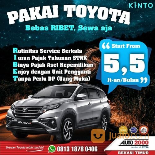 PROMO TOYOTA RUSH 2021 PROGRAM SEWA KONTRAK (KINTO) di Kota Jakarta ...