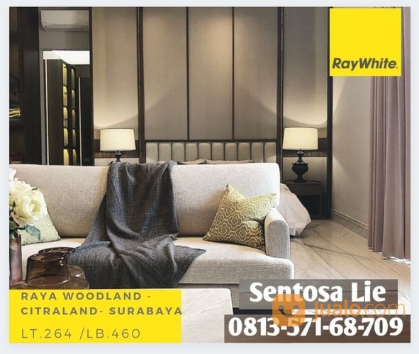 Rumah Woodland Citraland Surabaya - Full Furnished PREMIUM - Lantai ...