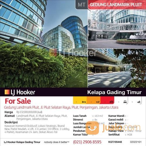 Gedung Landmark Pluit, Jl. Pluit Selatan Raya, Pluit, Penjaringan ...