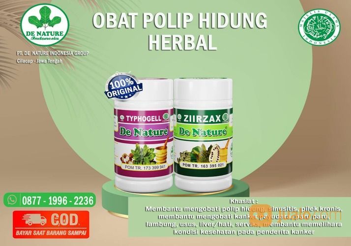 Obat Polip Hidung Kanker Tumor Sinusitis Benjolan Kelenjar Tiroid ...