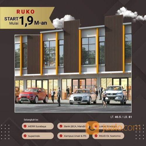 Ruko Royal Dharmahusada Lokasi Strategis Selangkah Ke Merr Dan Bank BCA ...