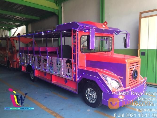 Odong Odong Mobil Kereta Wisata - Bebek Fiber Kayuh Kereta Panggung di ...