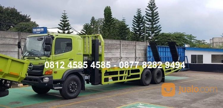 Truk Selfloader Self Loader Truck Hino 500 Selfloader Truk Angkut Alat ...