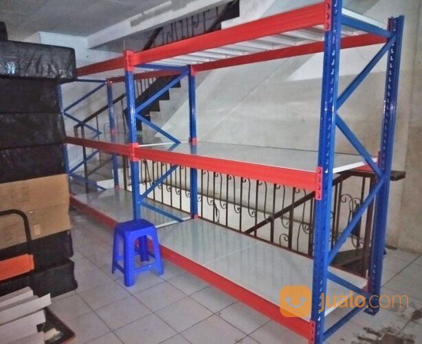 Rak Baja Industri / Rak Heavy Duty Murah di Kota Metro, Lampung | Jualo.com