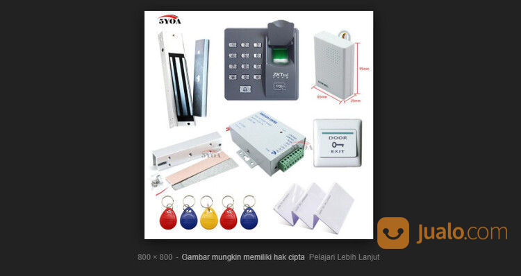 PAKET ACCESS CONTROL AKSES KONTROL SYSTEM / ACCESS DOOR SYSTEM RFID di ...
