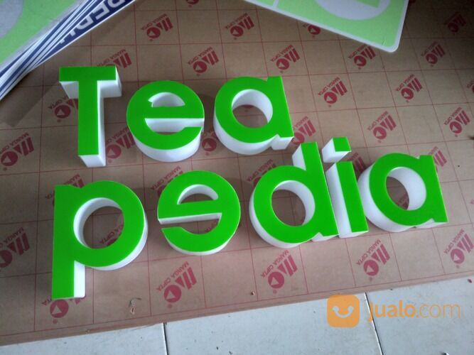 Huruf Timbul Akrilik Sticker Oracal | Dayatama Advertising di Kota ...