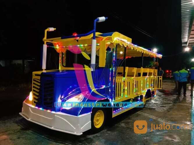 Kereta Mini Wisata - Odong Odong Kereta Panggung Mini Coaster Datar di ...