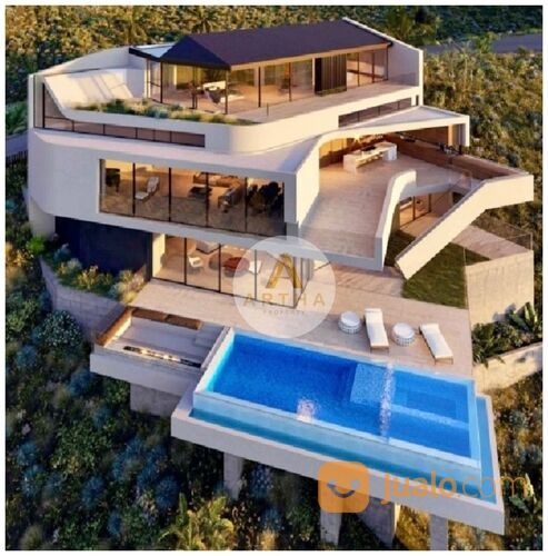 Rumah Baru Minimalis Modern Swimming Pool Smart Home System Di Dago Pakar Timur Bandung di Kota ...