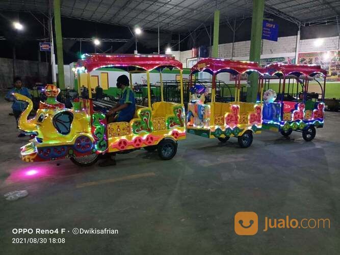 Odong Odong Kereta Motor - Kincir Mini Isi 4 Komedi Putar Safari Kereta ...
