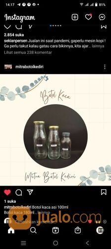 Botol Kaca 300ml-100ml di Kota Kediri, Jawa Timur | Jualo.com