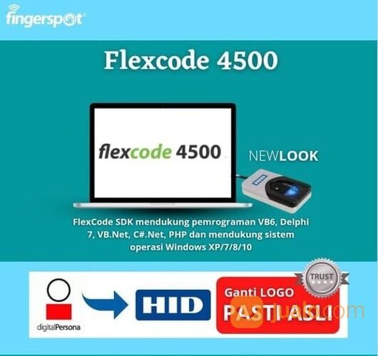 Alat Identifikasi Sidik Jari Flexcode 4500 di Kab. Rembang, Jawa Tengah | Jualo.com