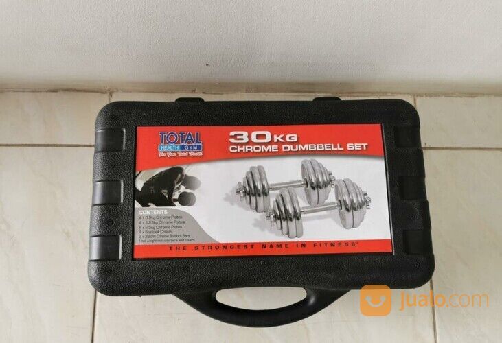 Alat Olahraga Dumble Set 30kg Total Fitness Ori | Barbel Murah ...