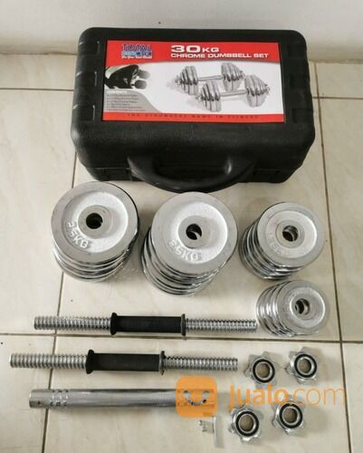 Alat Olahraga Dumble Set 30kg Total Fitness Ori | Barbel Murah ...