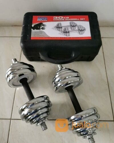 Alat Olahraga Dumble Set 30kg Total Fitness Ori | Barbel Murah ...