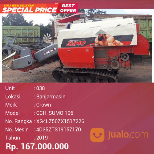 CROWN SUMO CCH 106 di Kota Banjarmasin, Kalimantan Selatan | Jualo.com