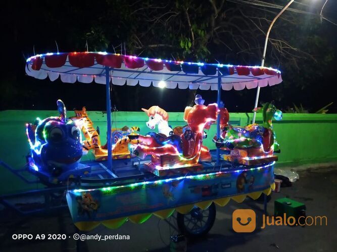 Kincir Mini Isi 4 - Odong Odong Kereta Motor Thomas Viar Kereta Mall di ...