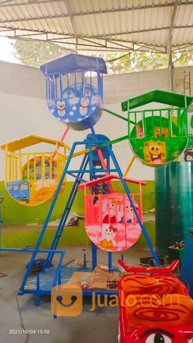 Kincir Mini Isi 4 - Odong Odong Kereta Motor Thomas Viar Kereta Mall di ...