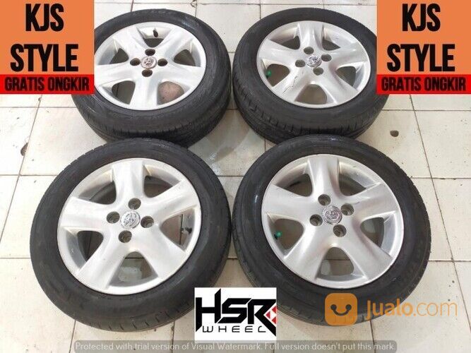 VELG STANDAR VIOS RING 15 PCD 4X100 PLUS BAN 185 65 DUNLOP 85% di Kota ...