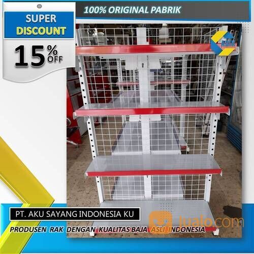 Rak Minimarket Original Tanpa Baut di Kab. Aceh Tengah, Aceh | Jualo.com