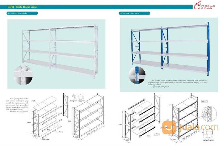 Rack Gudang, Rack Warehouse di Kab. Tangerang, Banten | Jualo.com