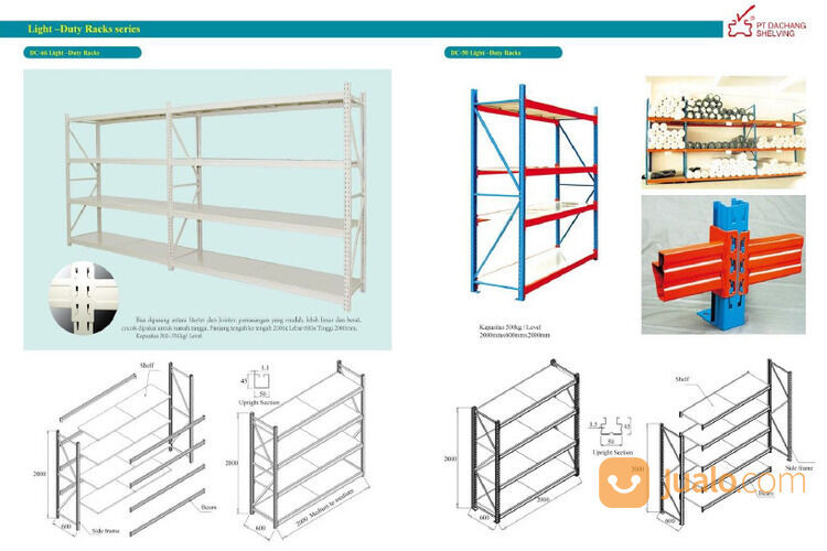 Rack Gudang, Rack Warehouse di Kab. Tangerang, Banten | Jualo.com