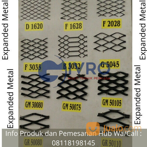 Expanded Metal Tipe D1020 (Tersedia Berbagai Jenis Tipe) Harga Ekonomis ...