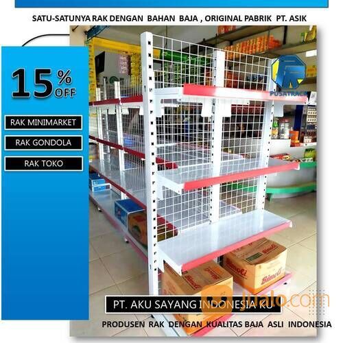 Model Rak Minimarket Dan Toko Minimalis di Kab. Bireuen, Aceh | Jualo.com