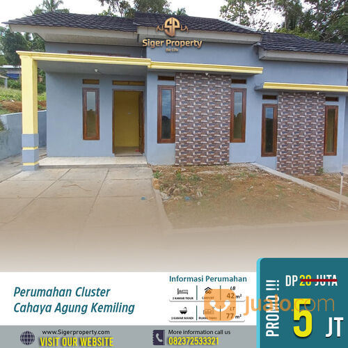 Perumahan Cluster Di Kemiling, Lingkungan Nya Sejuk 51 di Kab. Lampung ...