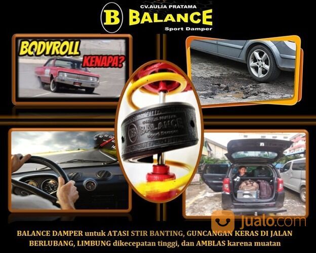 Mobil Sering Stir Banting Di Tikungan? Solusinya Pasang DAMPER BALANCE ...
