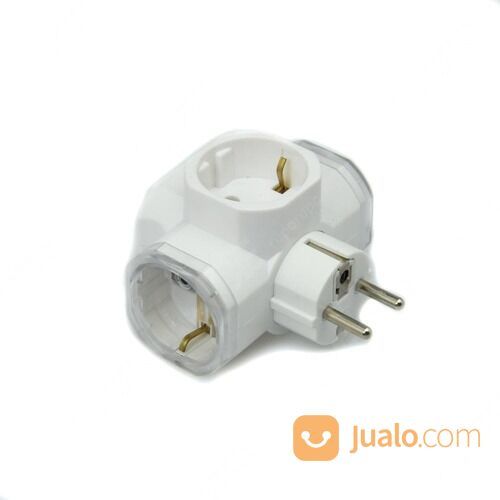 Krisbow Steker T-Arde 3 Arah Dengan Switch - Putih di Kota Surakarta ...