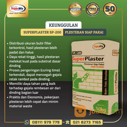 Supplier Mortar Plester Terbesar Di Tangerang Kota di Kota Tangerang ...