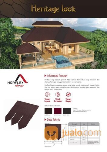 ATAO FIBERCEMENT HARFLEX SIRAP HARDEX di Kota Jakarta Selatan, DKI ...