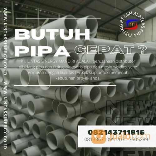 DISTRIBUTOR PIPA PVC BERBAGAI MERK DAN JENIS di Kota Pasuruan, Jawa ...