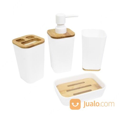 Kris Set 4 Pcs Aksesoris Kamar Mandi - Putih di Kota Surakarta, Jawa ...