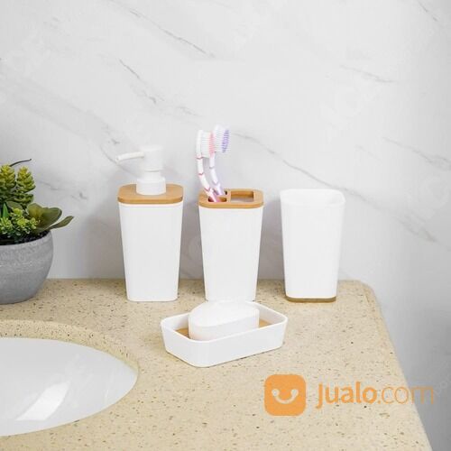 Kris Set 4 Pcs Aksesoris Kamar Mandi - Putih di Kota Surakarta, Jawa ...