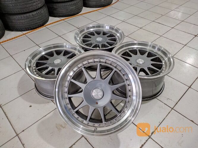 Velg Murah Model Hsr Hartge Ring 17 Pcd 4x100-4x114,3 Grey Polish di ...