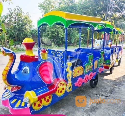 Kereta Motor Gajah Odong Odong - Kereta Mini Wisata Kincir Mini Kereta ...