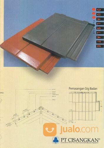 ATAP GENTENG BETON CISANGKAN DUAL SLATE di Kota Jakarta Selatan, DKI ...