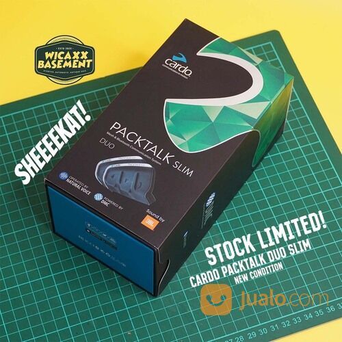 Cardo Packtalk Slim Duo Bluetooth Intercomm Helm di Kota Yogyakarta ...