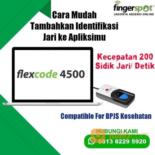 Fingerspot FlexCode 4500 Untuk BPJS di Kab. Banyumas, Jawa Tengah | Jualo.com
