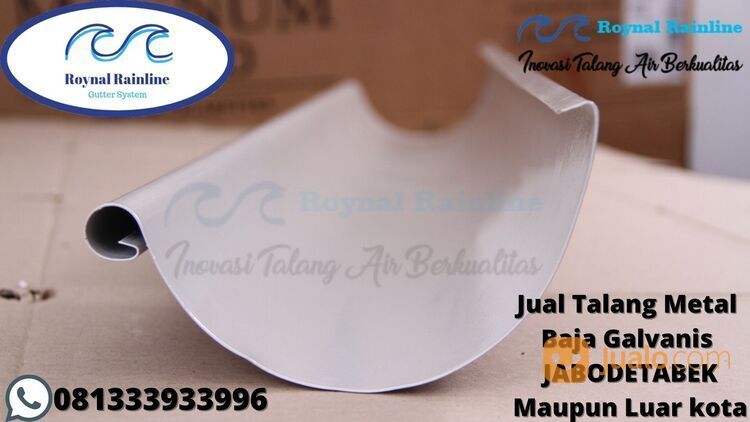 Talang Metal Baja Galvanis Lisplang Rumah Bekasi di Kota Bekasi, Jawa ...