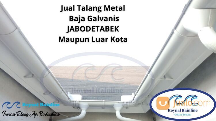 Talang Metal Galvanis Setengah Lingkaran Bekasi di Kota Bekasi, Jawa ...