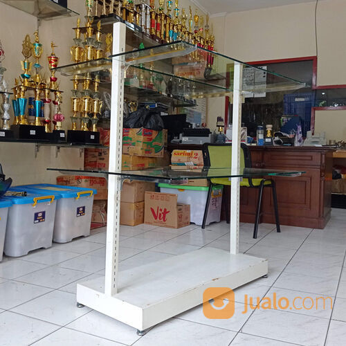 Rak Display Supermarket Kaca (Double Back Panel) di Kota Jakarta Barat ...